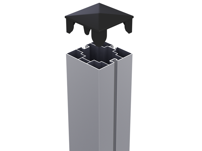TRIAS Aluminium-Pfosten 2380 mm online kaufen