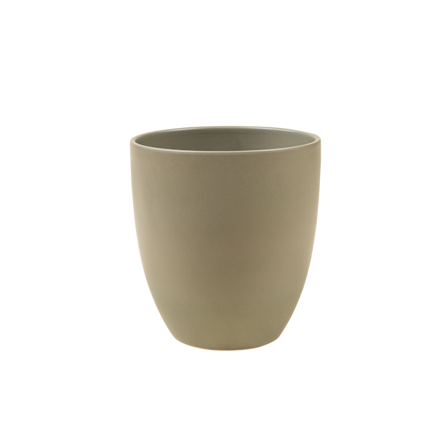 Wikholm form Design Pflanzgefäß / Blumentopf Terrakotta grün ⌀ 26 x H 27 cm